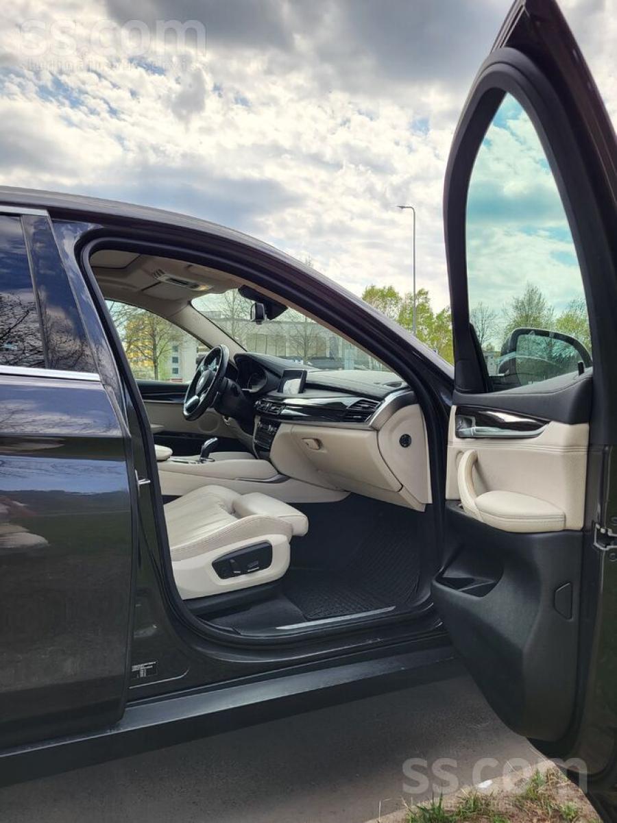 Pelēks BMW X6 2017 Rīga, ar dzinēja tilpumu 3.00 L un nobraukumu 117 tūkst. km par 26500 €, foto 10 vietnē AUTOMOTO.COM.LV