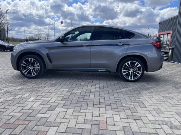 Grey BMW X6 2017 in Ogre, with an engine capacity of 3.00 L and mileage of 150 thousand km for 32470 €, photo 2 on AUTOMOTO.COM.LV