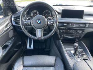 Grey BMW X6 2017 in Ogre, with an engine capacity of 3.00 L and mileage of 150 thousand km for 32470 €, photo 12 on AUTOMOTO.COM.LV