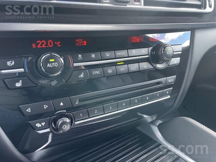 Grey BMW X6 2017 in Ogre, with an engine capacity of 3.00 L and mileage of 150 thousand km for 32470 €, photo 23 on AUTOMOTO.COM.LV