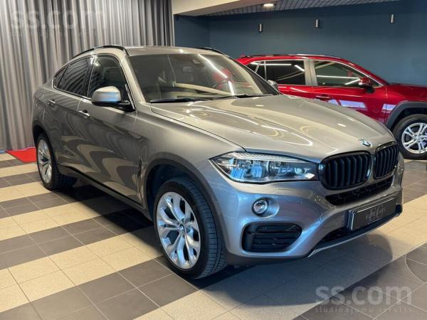 Grey BMW X6 2017 in Riga, with an engine capacity of 3.00 L and mileage of 268 thousand km for 21990 €, photo 5 on AUTOMOTO.COM.LV
