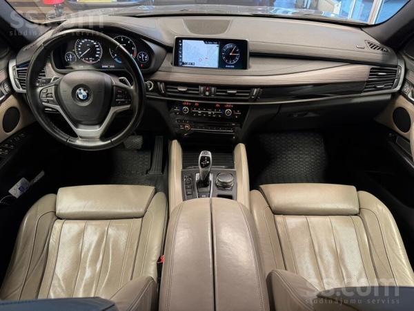 Grey BMW X6 2017 in Riga, with an engine capacity of 3.00 L and mileage of 268 thousand km for 21990 €, photo 8 on AUTOMOTO.COM.LV