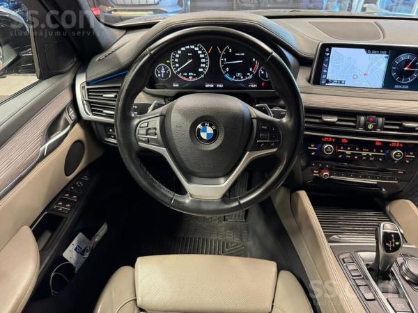 Grey BMW X6 2017 in Riga, with an engine capacity of 3.00 L and mileage of 268 thousand km for 21990 €, photo 9 on AUTOMOTO.COM.LV