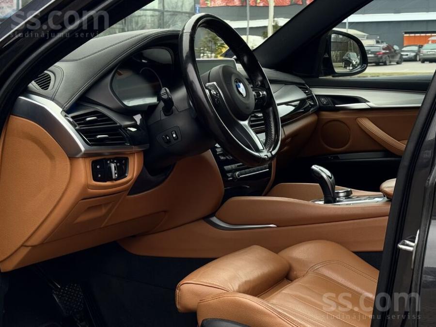 Pelēks BMW X6 2017 Jelgava, ar dzinēja tilpumu 4.40 L un nobraukumu 174 tūkst. km par 27800 €, foto 22 vietnē AUTOMOTO.COM.LV