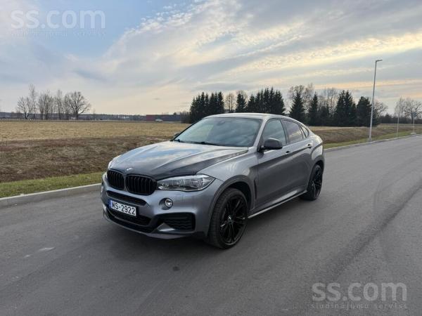 BMW X6 2017 in Riga on AUTOMOTO.COM.LV Grey BMW X6 2017 in Riga, with an engine capacity of 3.00 L and mileage of 196 thousand km for 29000 €, photo 1 on AUTOMOTO.COM.LV
