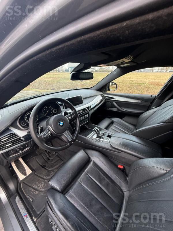 BMW X6 2017 Rīga vietnē Pelēks BMW X6 2017 Rīga, ar dzinēja tilpumu 3.00 L un nobraukumu 196 tūkst. km par 29000 €, foto 9 vietnē AUTOMOTO.COM.LV