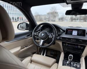 Grey BMW X6 2017 in Riga, with an engine capacity of 3.00 L and mileage of 297 thousand km for 21900 €, photo 10 on AUTOMOTO.COM.LV