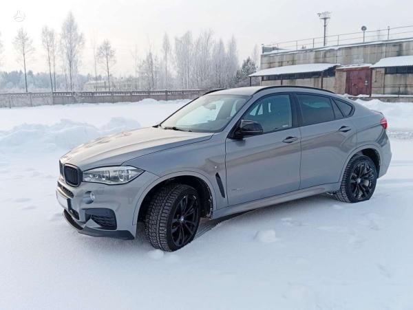 Pelēks BMW X6 2018 Viļņa, ar dzinēja tilpumu 2.99 L un nobraukumu 177 tūkst. km par 30000 €, foto 2 vietnē AUTOMOTO.COM.LV