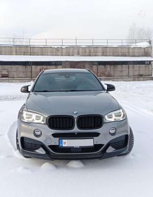 Pelēks BMW X6 2018 Viļņa, ar dzinēja tilpumu 2.99 L un nobraukumu 177 tūkst. km par 30000 €, foto 3 vietnē AUTOMOTO.COM.LV
