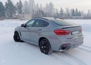 Pelēks BMW X6 2018 Viļņa, ar dzinēja tilpumu 2.99 L un nobraukumu 177 tūkst. km par 30000 €, foto 5 vietnē AUTOMOTO.COM.LV