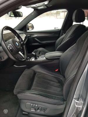 Pelēks BMW X6 2018 Viļņa, ar dzinēja tilpumu 2.99 L un nobraukumu 177 tūkst. km par 30000 €, foto 9 vietnē AUTOMOTO.COM.LV