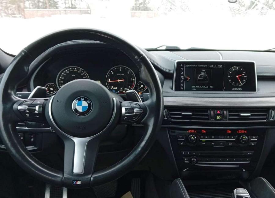Pelēks BMW X6 2018 Viļņa, ar dzinēja tilpumu 2.99 L un nobraukumu 177 tūkst. km par 30000 €, foto 15 vietnē AUTOMOTO.COM.LV