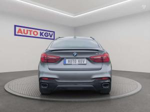 Grey BMW X6 2018 in Vilnius, with an engine capacity of 3.00 L and mileage of 178 thousand km for 27999 €, photo 5 on AUTOMOTO.COM.LV