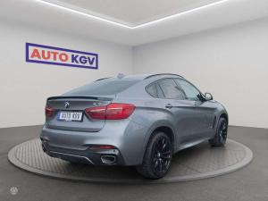 Grey BMW X6 2018 in Vilnius, with an engine capacity of 3.00 L and mileage of 178 thousand km for 27999 €, photo 6 on AUTOMOTO.COM.LV