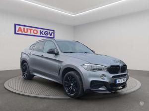 Grey BMW X6 2018 in Vilnius, with an engine capacity of 3.00 L and mileage of 178 thousand km for 27999 €, photo 8 on AUTOMOTO.COM.LV
