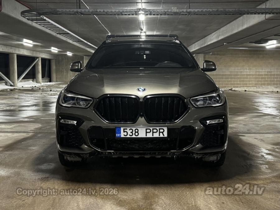 Grey BMW X6 2020 in Tallinn, with an engine capacity of 3.00 L and mileage of 84 thousand km for 62899 €, photo 3 on AUTOMOTO.COM.LV