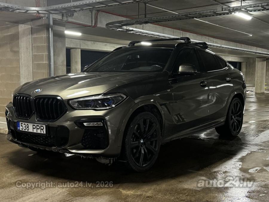 Grey BMW X6 2020 in Tallinn, with an engine capacity of 3.00 L and mileage of 84 thousand km for 62899 €, photo 4 on AUTOMOTO.COM.LV