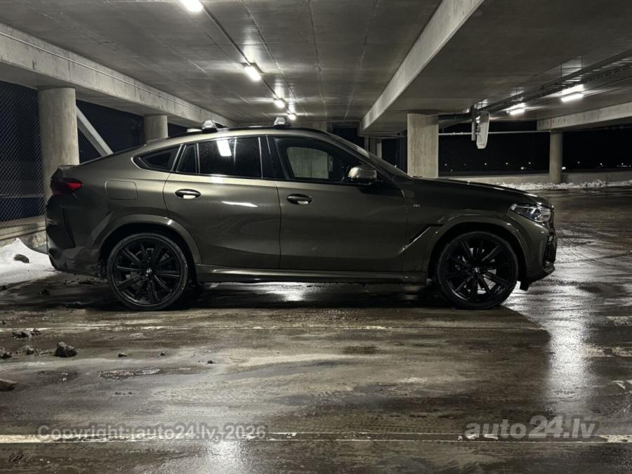 Grey BMW X6 2020 in Tallinn, with an engine capacity of 3.00 L and mileage of 84 thousand km for 62899 €, photo 6 on AUTOMOTO.COM.LV