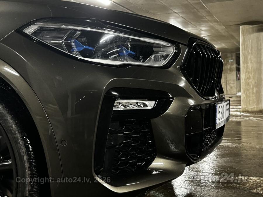 Grey BMW X6 2020 in Tallinn, with an engine capacity of 3.00 L and mileage of 84 thousand km for 62899 €, photo 7 on AUTOMOTO.COM.LV