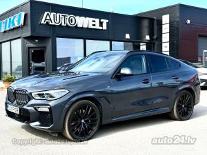Grey BMW X6 2020 in Tallinn, with an engine capacity of 3.00 L and mileage of 92 thousand km for 63500 €, photo 4 on AUTOMOTO.COM.LV