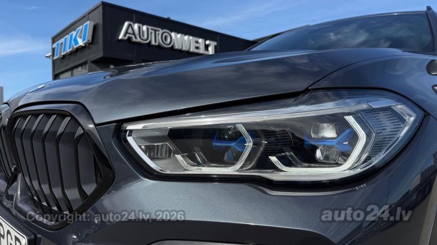 Grey BMW X6 2020 in Tallinn, with an engine capacity of 3.00 L and mileage of 92 thousand km for 63500 €, photo 6 on AUTOMOTO.COM.LV