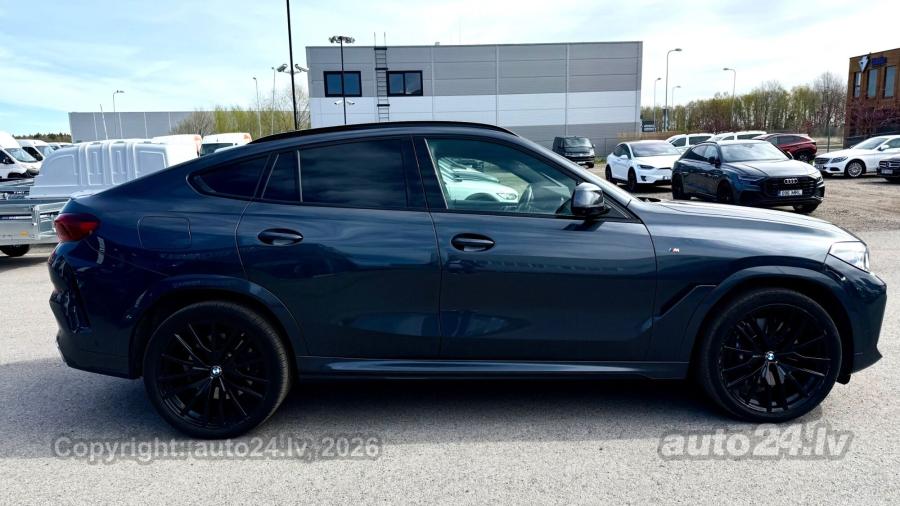 Grey BMW X6 2020 in Tallinn, with an engine capacity of 3.00 L and mileage of 92 thousand km for 63500 €, photo 11 on AUTOMOTO.COM.LV