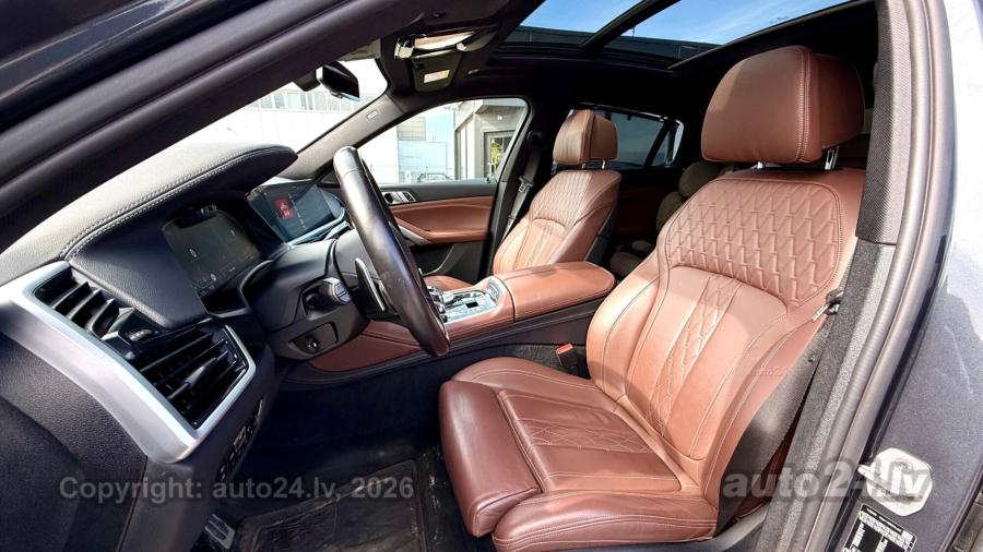 Grey BMW X6 2020 in Tallinn, with an engine capacity of 3.00 L and mileage of 92 thousand km for 63500 €, photo 16 on AUTOMOTO.COM.LV