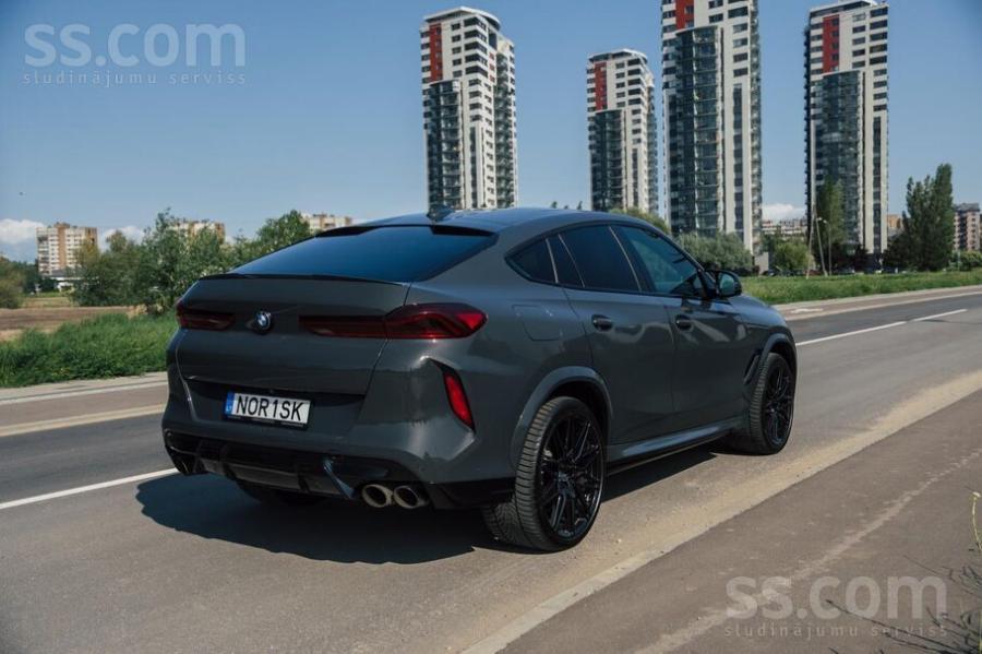 Pelēks BMW X6 2021 Rīga, ar dzinēja tilpumu 4.40 L un nobraukumu 38 tūkst. km par 94900 €, foto 4 vietnē AUTOMOTO.COM.LV