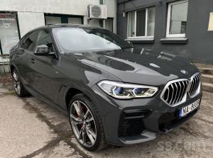 Grey BMW X6 2021 in Riga, with an engine capacity of 3.00 L and mileage of 102 thousand km for 59500 €, photo  on AUTOMOTO.COM.LV
