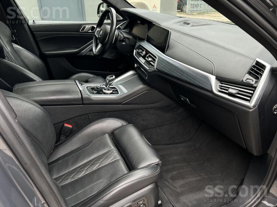 Pelēks BMW X6 2021 Rīga, ar dzinēja tilpumu 3.00 L un nobraukumu 102 tūkst. km par 59500 €, foto 10 vietnē AUTOMOTO.COM.LV