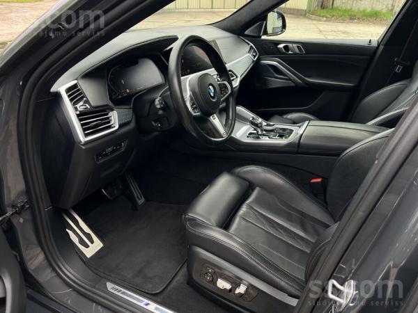 Pelēks BMW X6 2021 Rīga, ar dzinēja tilpumu 3.00 L un nobraukumu 102 tūkst. km par 59500 €, foto 10 vietnē AUTOMOTO.COM.LV