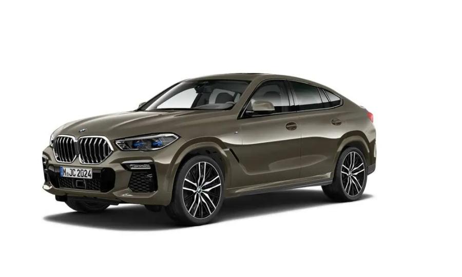 Grey BMW X6 2021 in Riga, with an engine capacity of 3.00 L and mileage of 161 thousand km for 51490 €, photo 1 on AUTOMOTO.COM.LV