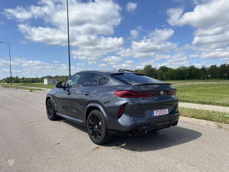 Grey BMW X6 2021 in Kaunas, with an engine capacity of 2.99 L and mileage of 81 thousand km for 44000 €, photo 8 on AUTOMOTO.COM.LV