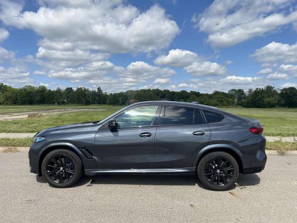 Grey BMW X6 2021 in Kaunas, with an engine capacity of 2.99 L and mileage of 81 thousand km for 44000 €, photo 8 on AUTOMOTO.COM.LV