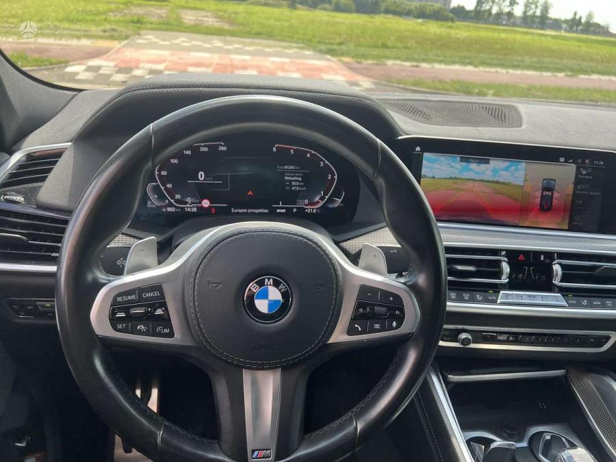 Grey BMW X6 2021 in Kaunas, with an engine capacity of 2.99 L and mileage of 81 thousand km for 44000 €, photo 11 on AUTOMOTO.COM.LV