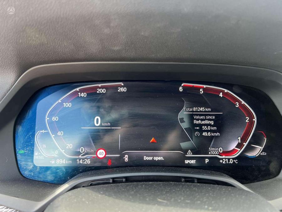 Grey BMW X6 2021 in Kaunas, with an engine capacity of 2.99 L and mileage of 81 thousand km for 44000 €, photo 12 on AUTOMOTO.COM.LV