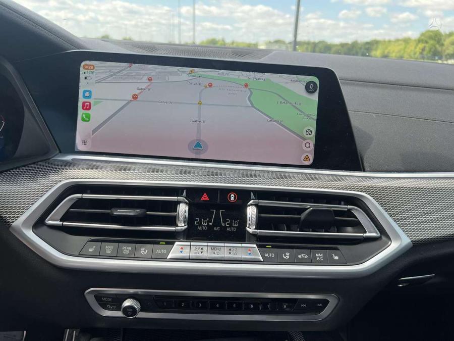 Grey BMW X6 2021 in Kaunas, with an engine capacity of 2.99 L and mileage of 81 thousand km for 44000 €, photo 16 on AUTOMOTO.COM.LV