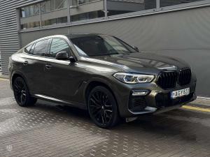 Grey BMW X6 2021 in Vilnius, with an engine capacity of 4.40 L and mileage of 136 thousand km for 53450 €, photo  on AUTOMOTO.COM.LV