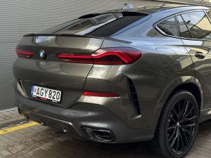 Grey BMW X6 2021 in Vilnius, with an engine capacity of 4.40 L and mileage of 136 thousand km for 53450 €, photo 8 on AUTOMOTO.COM.LV