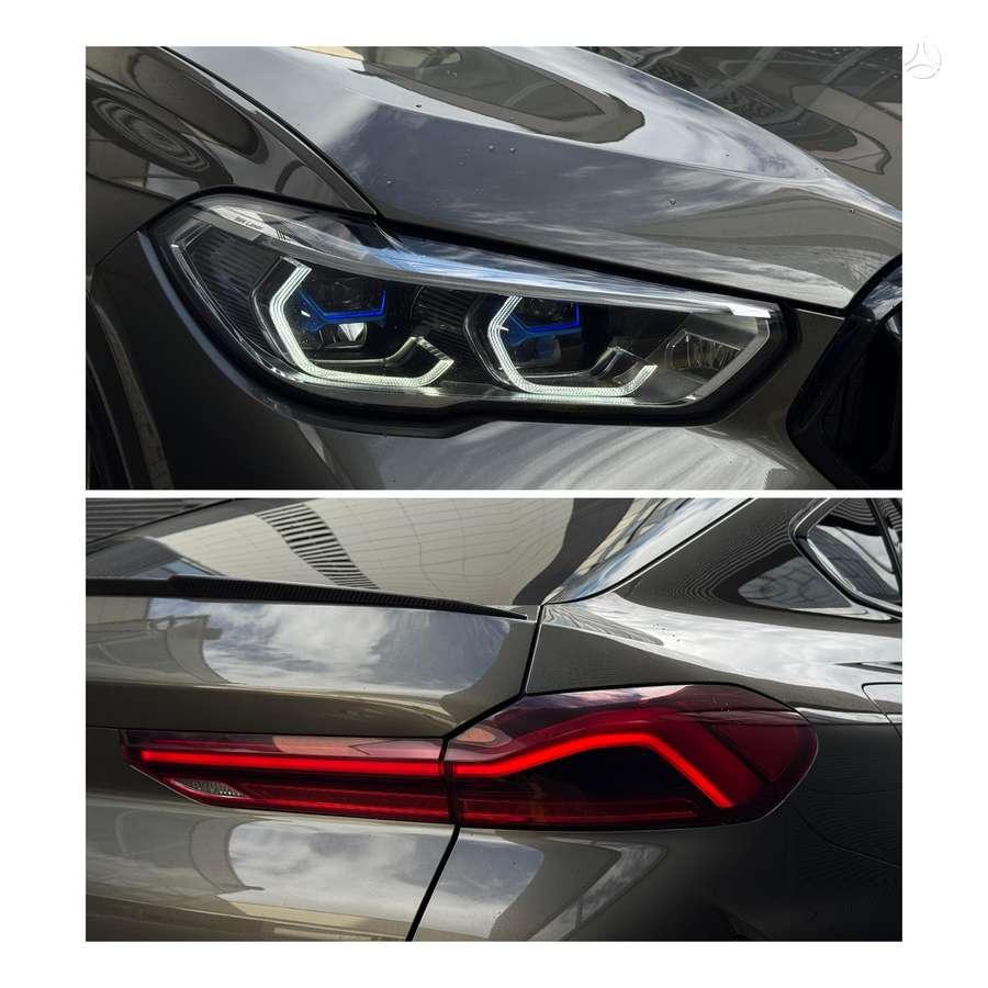 Grey BMW X6 2021 in Vilnius, with an engine capacity of 4.40 L and mileage of 136 thousand km for 53450 €, photo 10 on AUTOMOTO.COM.LV