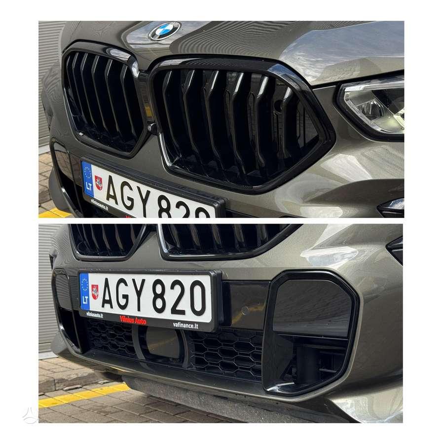 Grey BMW X6 2021 in Vilnius, with an engine capacity of 4.40 L and mileage of 136 thousand km for 53450 €, photo 11 on AUTOMOTO.COM.LV