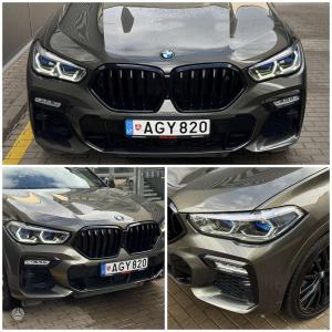 Grey BMW X6 2021 in Vilnius, with an engine capacity of 4.40 L and mileage of 136 thousand km for 53450 €, photo 12 on AUTOMOTO.COM.LV