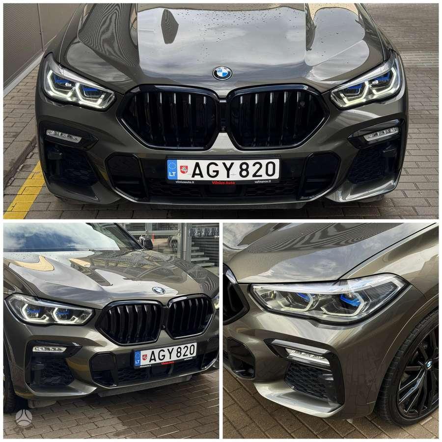 Grey BMW X6 2021 in Vilnius, with an engine capacity of 4.40 L and mileage of 136 thousand km for 53450 €, photo 12 on AUTOMOTO.COM.LV