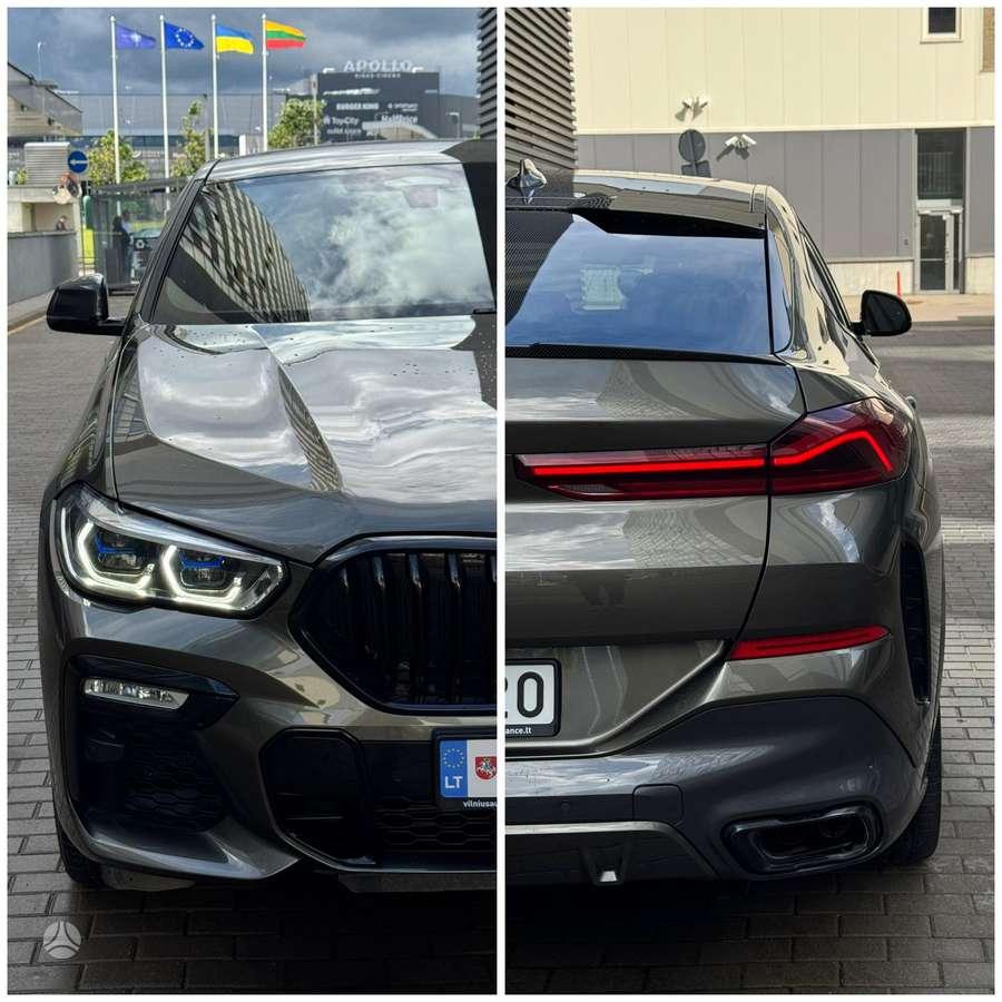 Grey BMW X6 2021 in Vilnius, with an engine capacity of 4.40 L and mileage of 136 thousand km for 53450 €, photo 17 on AUTOMOTO.COM.LV