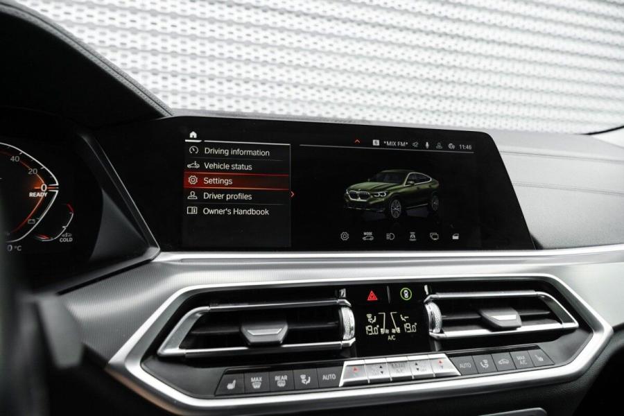 Pelēks BMW X6 2021 Mārupe, ar dzinēja tilpumu 3.00 L un nobraukumu 104 tūkst. km par 56050 €, foto 16 vietnē AUTOMOTO.COM.LV