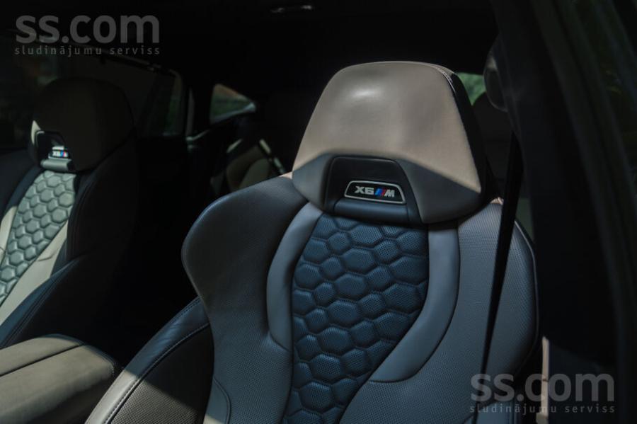 Pelēks BMW X6 2021 Rīga, ar dzinēja tilpumu 4.40 L un nobraukumu 50 tūkst. km par 69900 €, foto 11 vietnē AUTOMOTO.COM.LV