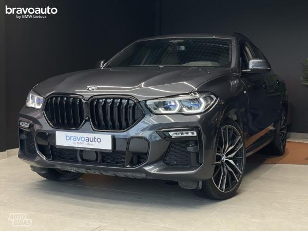 Pelēks BMW X6 2021 Klaipėda, ar dzinēja tilpumu 3.00 L un nobraukumu 141 tūkst. km par 54775 €, foto 1 vietnē AUTOMOTO.COM.LV