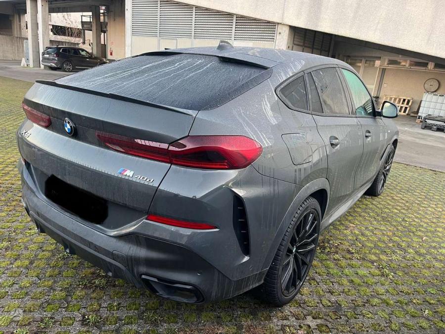 Pelēks BMW X6 2022 Šauļi, ar dzinēja tilpumu 2.99 L un nobraukumu 189 tūkst. km par 39900 €, foto 3 vietnē AUTOMOTO.COM.LV