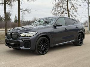 Grey BMW X6 2022 in Panevezys, with an engine capacity of 2.99 L and mileage of 111 thousand km for 49900 €, photo 2 on AUTOMOTO.COM.LV