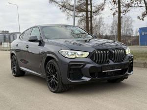 Grey BMW X6 2022 in Panevezys, with an engine capacity of 2.99 L and mileage of 111 thousand km for 49900 €, photo 5 on AUTOMOTO.COM.LV